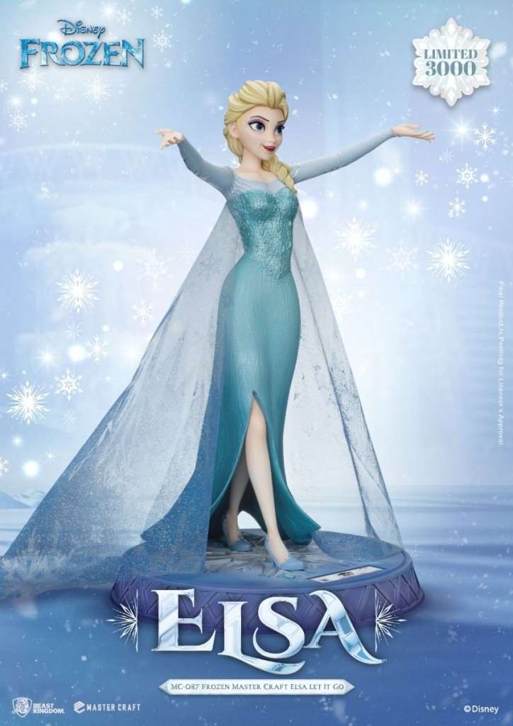 BUY FROZEN ELSA MASTER CRAFT LIMITED EDITION RESIN STATUE BEAST KIN...