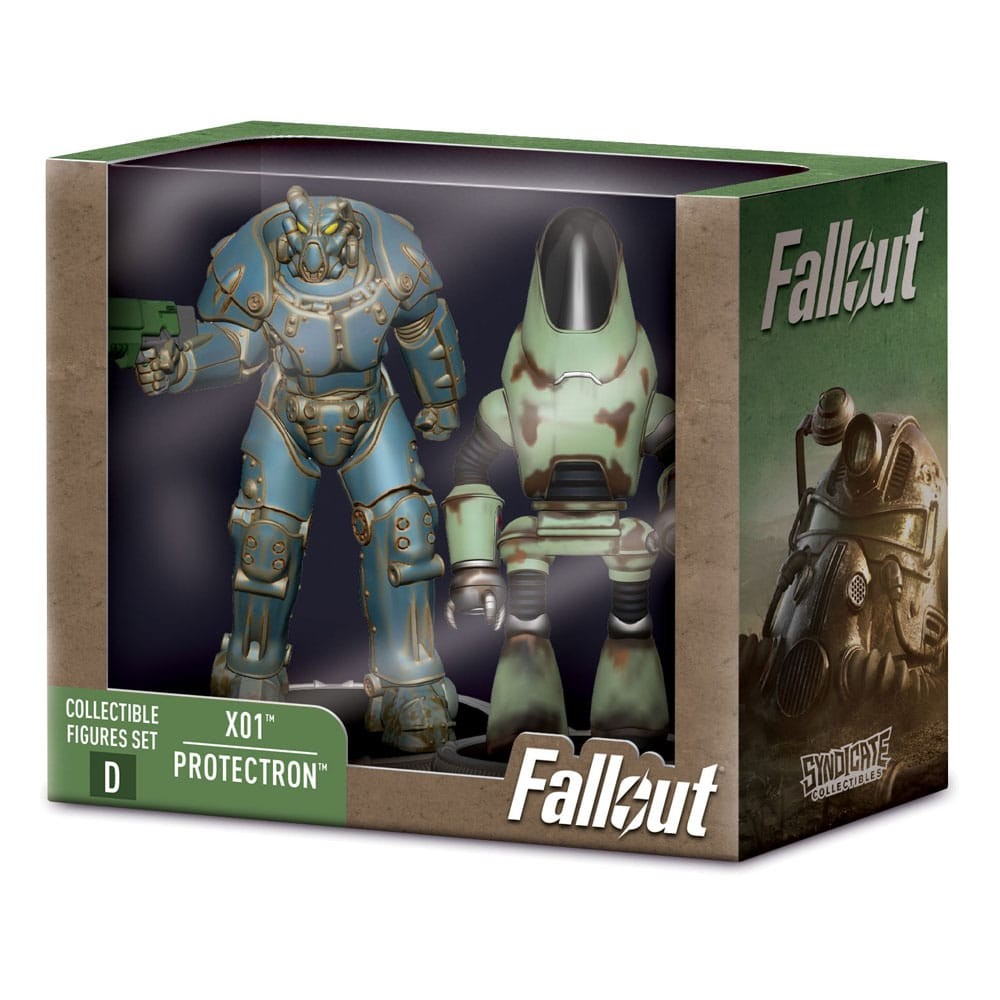 BUY FALLOUT X-01 POWER ARMOR AND PROTECTOR COLLECTIBLE FIGURE SET D...