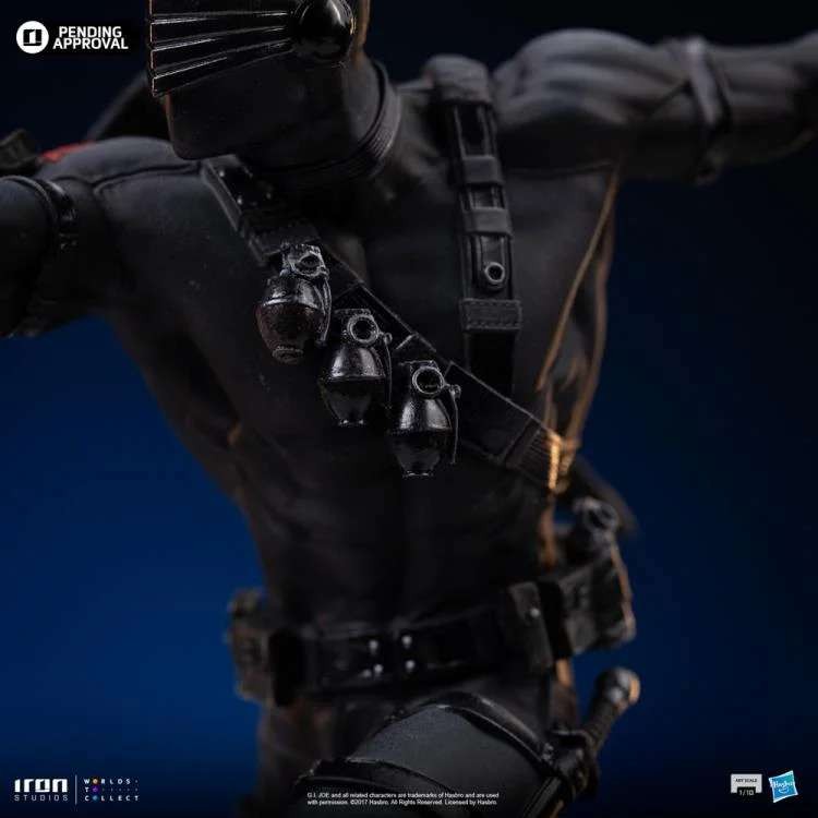 BUY G.I. JOE SNAKE EYES ART SCALE 1/10 RESIN STATUE FIGURE IRON STU...