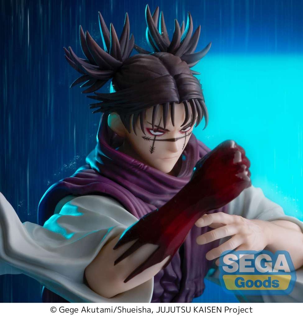 SEGA GOODS JUJUTSU KAISEN CHOSO FLOWING RED SCALE STACK LUMINASTA S...