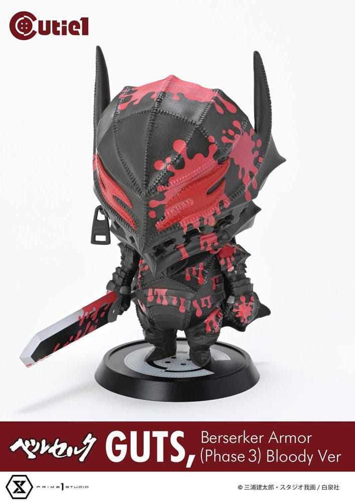 PRIME 1 STUDIO BERSERK GUTS BERSERKER ARMOR BLOODY VER CUTIE1 STATU...