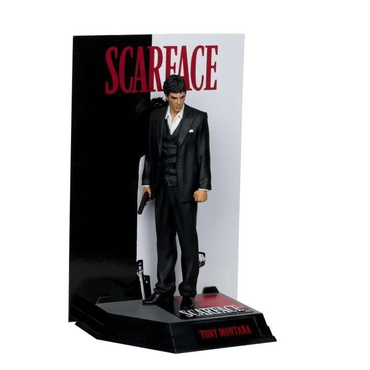 BUY SCARFACE TONY MONTANA MOVIE MANIACS PVC FIGURE MC FARLANE