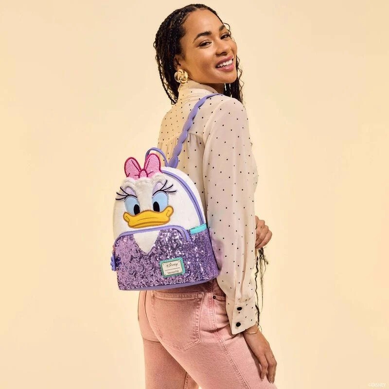 BUY DISNEY DAISY DUCK MINI BACKPACK LOUNGEFLY
