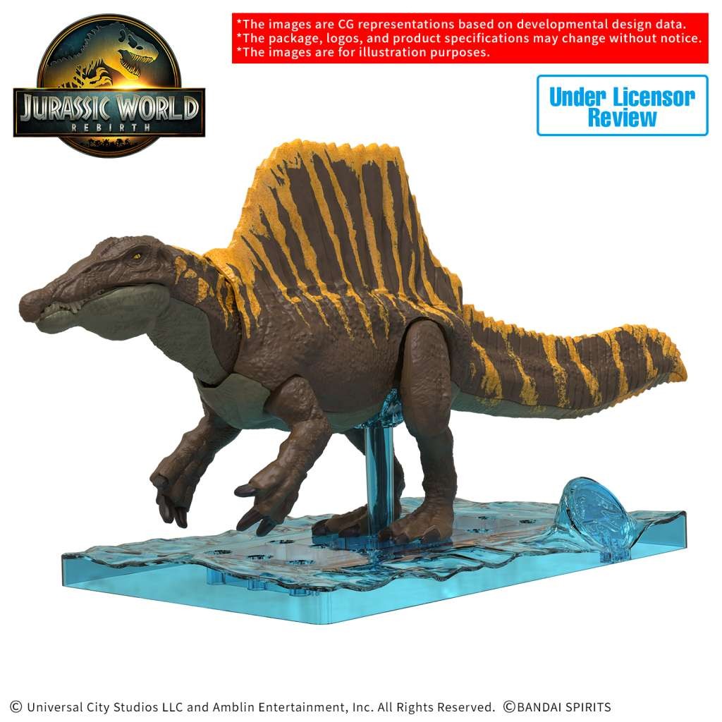 BUY PLANNOSAURUS JURASSIC WORLD REBIRTH SPINOSAURUS PVC MODEL KIT B...