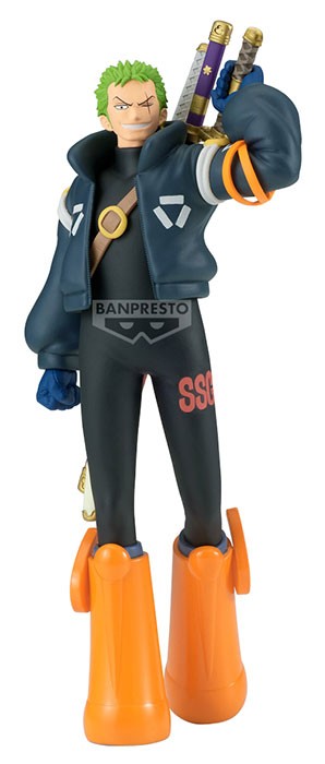 BUY ONE PIECE THE SHUKKO RORONOA ZORO EGGHEAD VER. STATUE FIGURE BA...