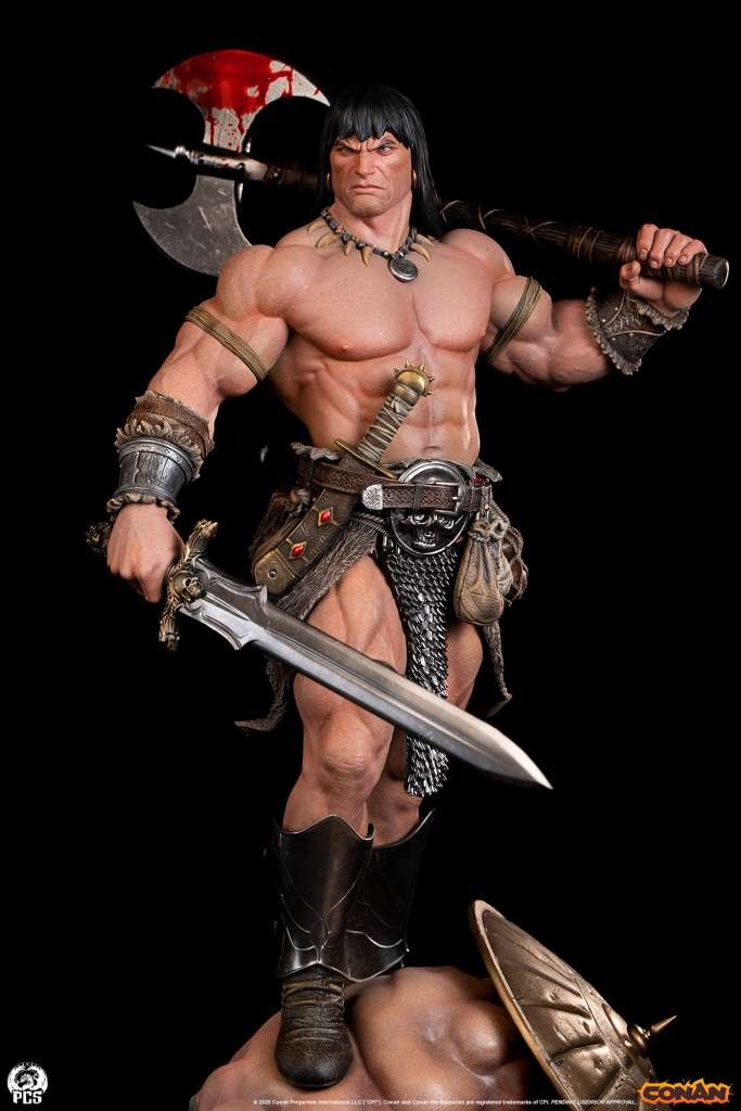 BUY CONAN 1:4 SCALE RESIN STATUE FIGURE PCS PREMIUM COLLECTIBLES ST...