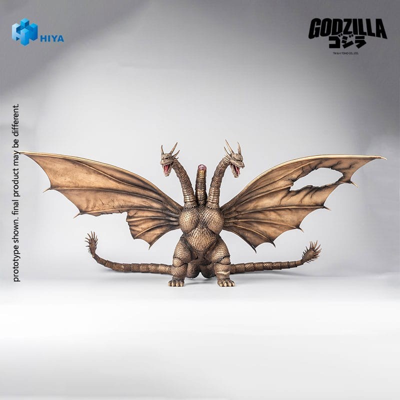 HIYA TOYS GODZILLA VS KING GHIDORAH 1991 KING GHIDORAH BATTLE DAMAG...