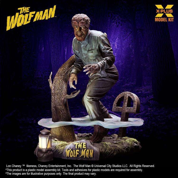 BUY LON CHANEY JR AS THE WOLFMAN MODEL KIT PVC FIGURE X-PLUS
