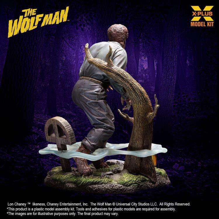 BUY LON CHANEY JR AS THE WOLFMAN MODEL KIT PVC FIGURE X-PLUS
