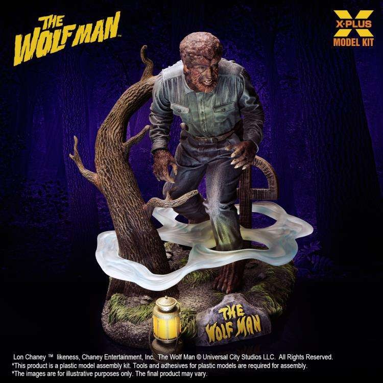 BUY LON CHANEY JR AS THE WOLFMAN MODEL KIT PVC FIGURE X-PLUS