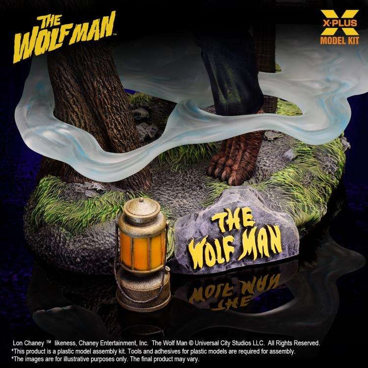 BUY LON CHANEY JR AS THE WOLFMAN MODEL KIT PVC FIGURE X-PLUS