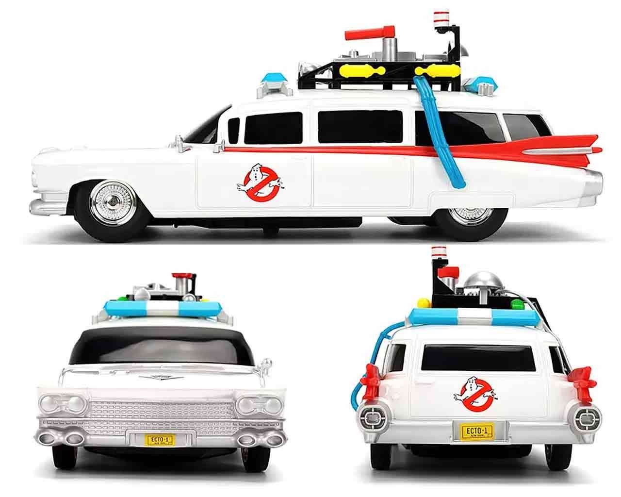 JADA TOYS GHOSTBUSTERS ECTO-1 RC MODEL 1/16 RADIOCOMANDATO