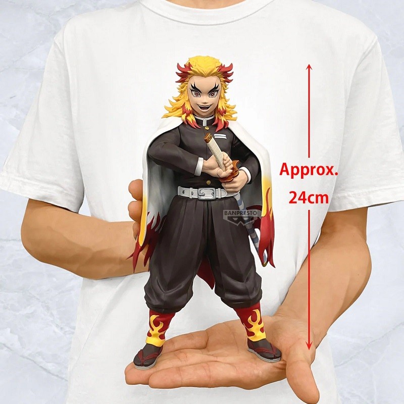 BANPRESTO DEMON SLAYER KIMETSU NO YAIBA KYOJURO RENGOKU GRANDISTA S...