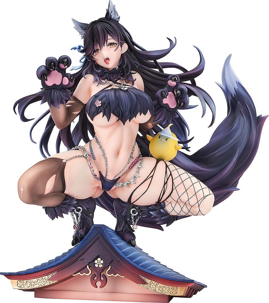 GOOD SMILE COMPANY AZUR LANE ATAGO FULL MOON'S FERAL WOLF STATUA 1/...