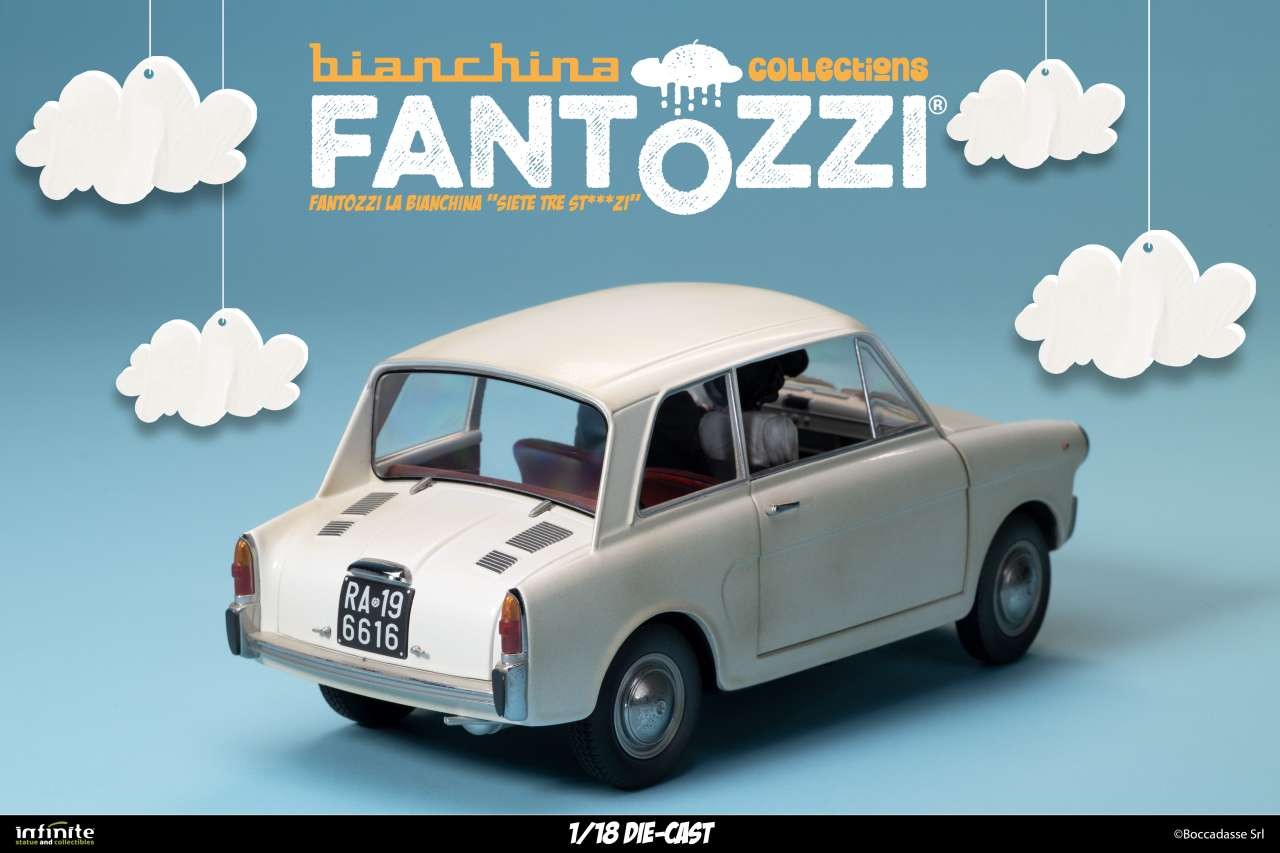 INFINITE STATUE FANTOZZI LA BIANCHINA SIETE TRE ST...ZI 1/18 DIE CA...