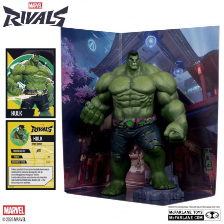 BUY MARVEL RIVALS COLLECTION PVC HULK 1/6 STATUA FIGURE MC FARLANE