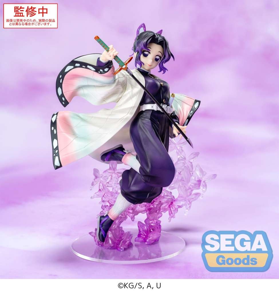 SEGA GOODS DEMON SLAYER SHINOBU KOCHO LUMINASTA FIGURE STATUA