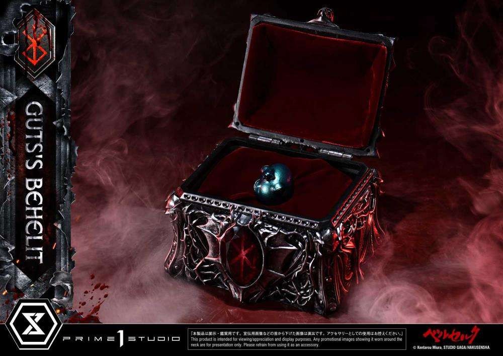 PRIME 1 STUDIO BERSERK GUTS'S BEHELIT COLLECTION REPLICA LIFE SCALE...