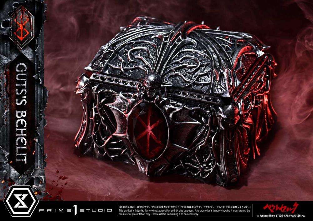 PRIME 1 STUDIO BERSERK GUTS'S BEHELIT COLLECTION REPLICA LIFE SCALE...