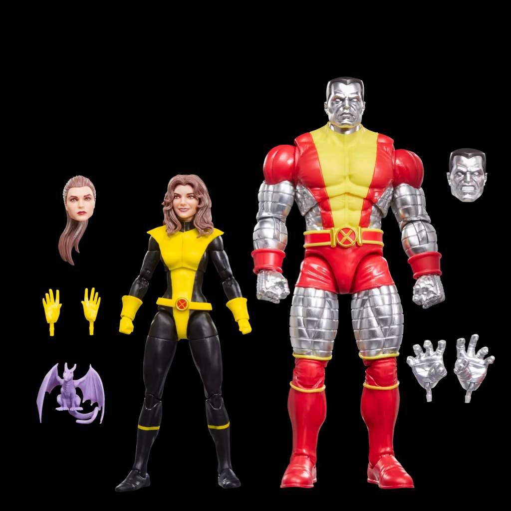 HASBRO MARVEL LEGENDS X-MEN KITTY PRIDE AND COLOSSUS 2-PACK ACTION ...