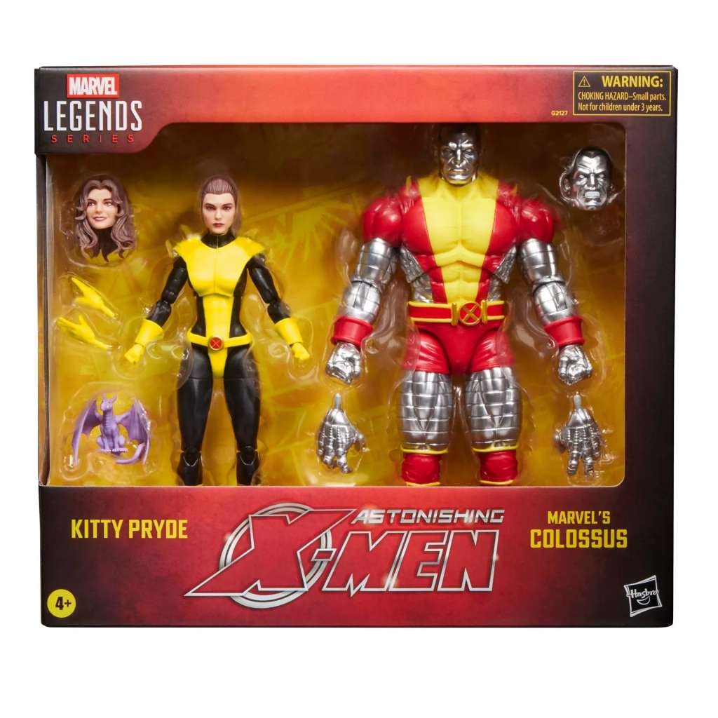 HASBRO MARVEL LEGENDS X-MEN KITTY PRIDE AND COLOSSUS 2-PACK ACTION ...