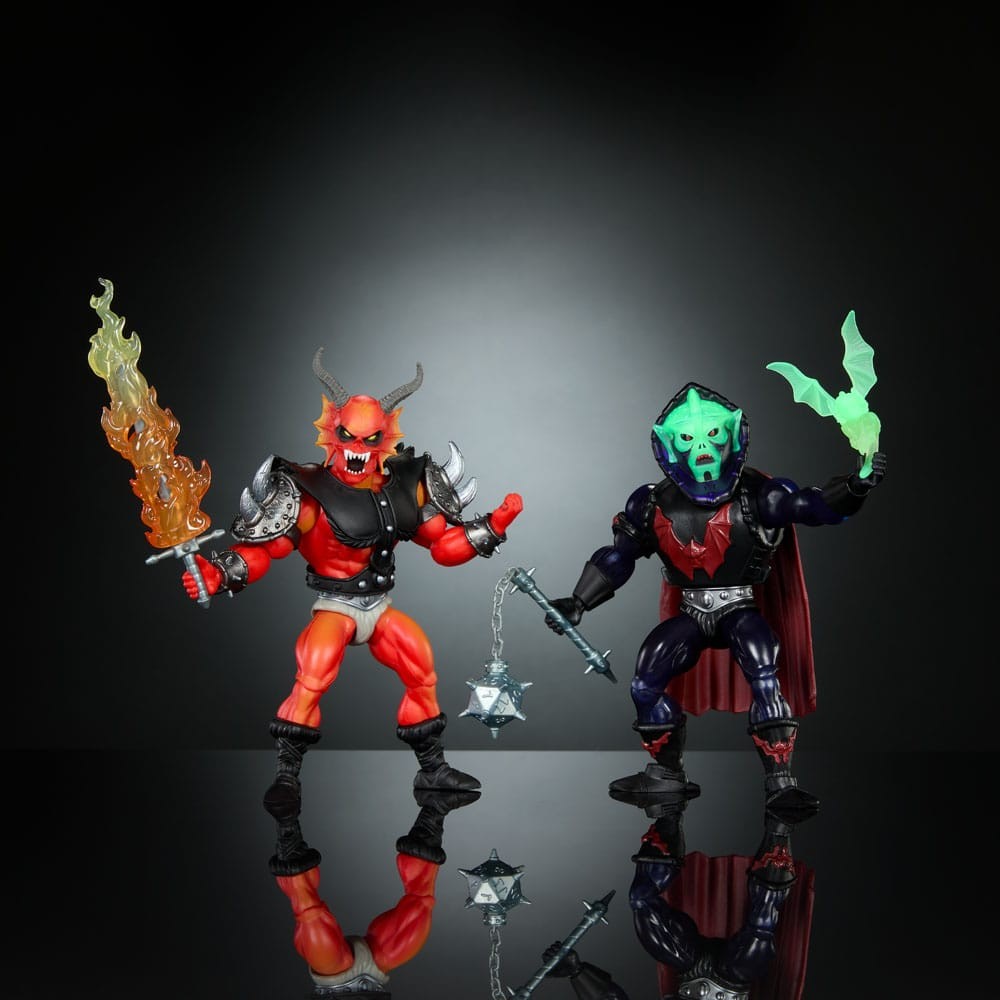 MATTEL MASTERS OF THE UNIVERSE X STRANGER THINGS HORDAK & HELLFIRE-...