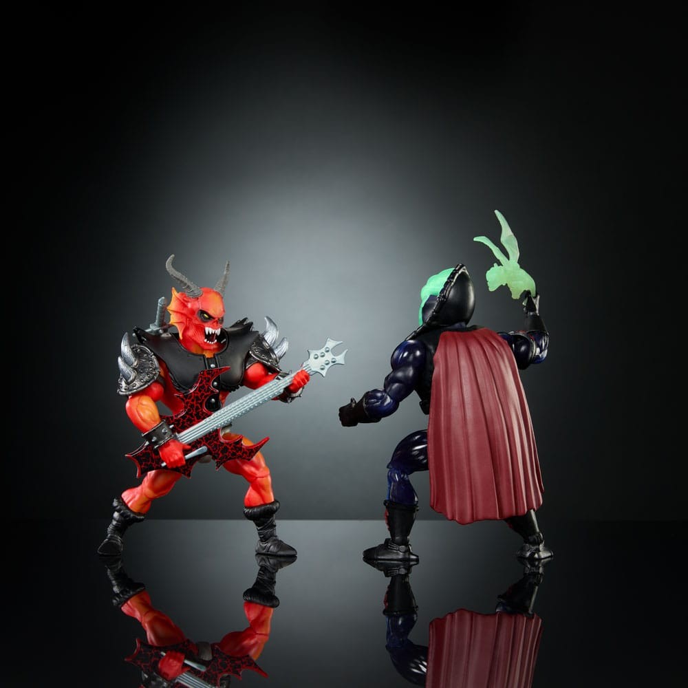 MATTEL MASTERS OF THE UNIVERSE X STRANGER THINGS HORDAK & HELLFIRE-...