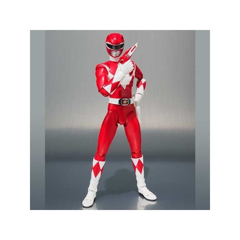 BANDAI POWER RANGERS RED RANGER SDCC 2018 S.H. FIGUARTS ACTION FIGURE
