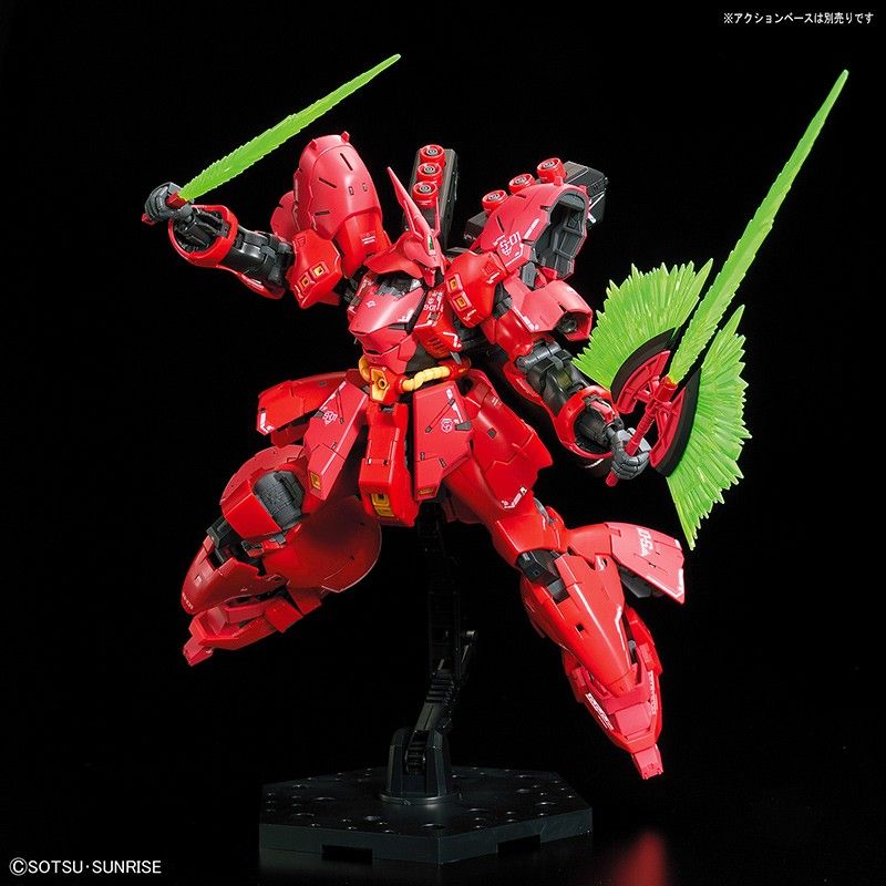BANDAI RG REAL GRADE GUNDAM MSN-04 SAZABI 1/144 MODEL KIT ACTION FI...