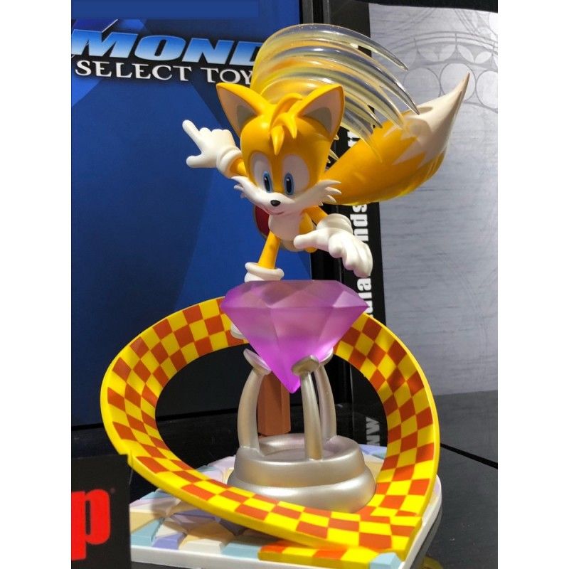 DIAMOND SELECT SONIC THE HEDGEHOG GALLERY - TAILS STATUE 23CM FIGURE