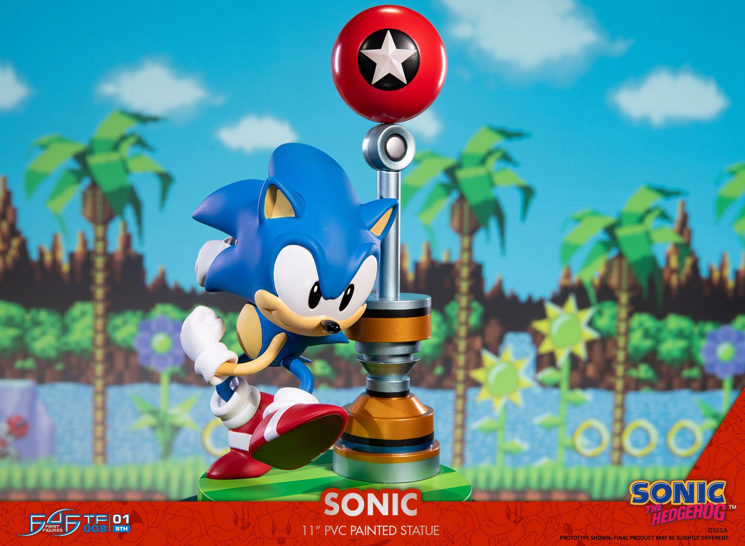 BUY SONIC THE HEDGEHOG PVC STATUE 29CM FIGURE FIRST4FIGURES