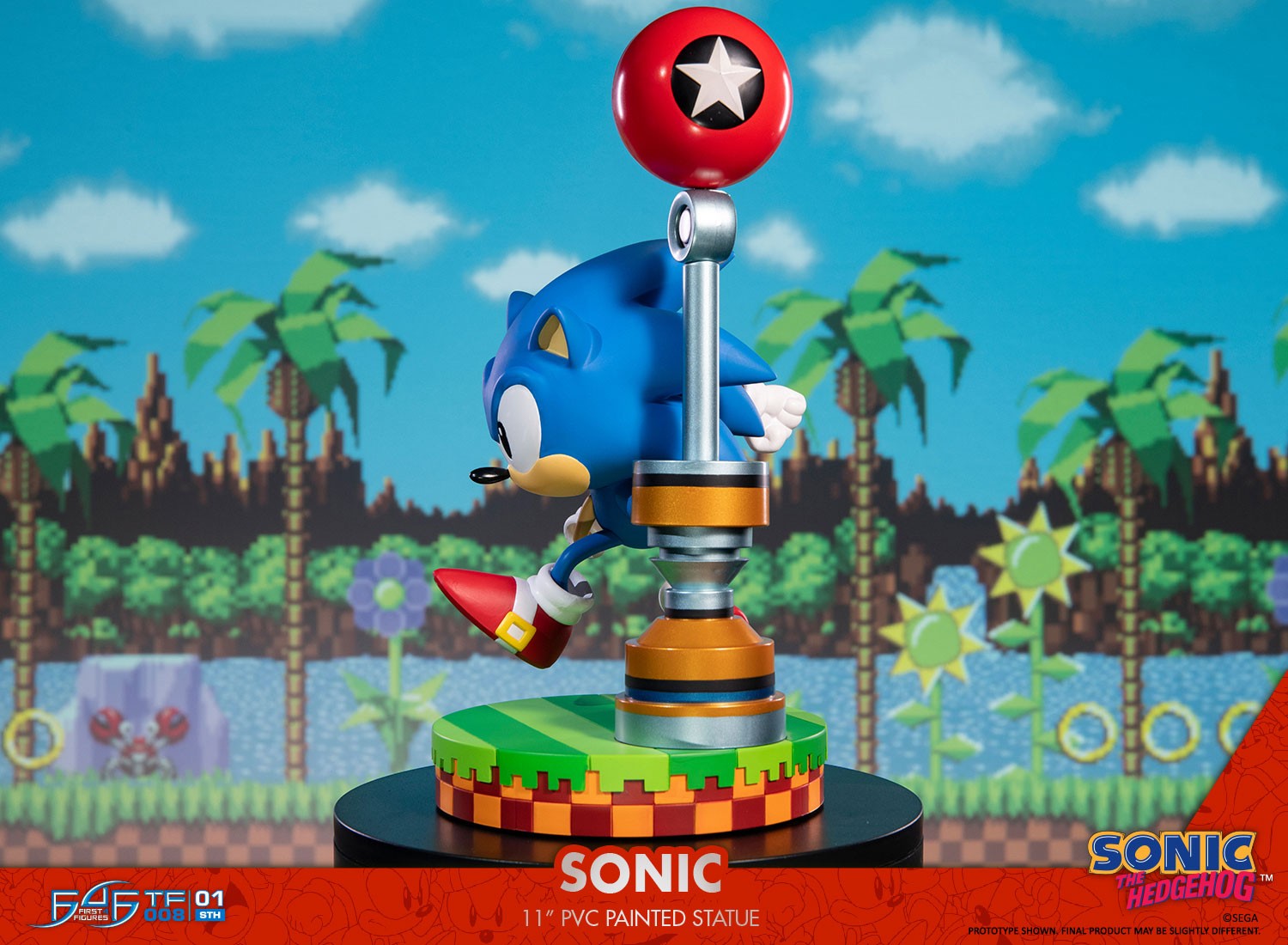 FIRST4FIGURES SONIC THE HEDGEHOG PVC STATUE 29CM FIGURE