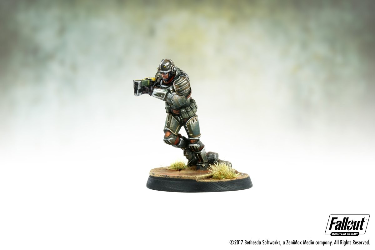 BUY FALLOUT WASTELAND WARFARE - BOS FRONTLINE KNIGHTS MINIATURES SE...