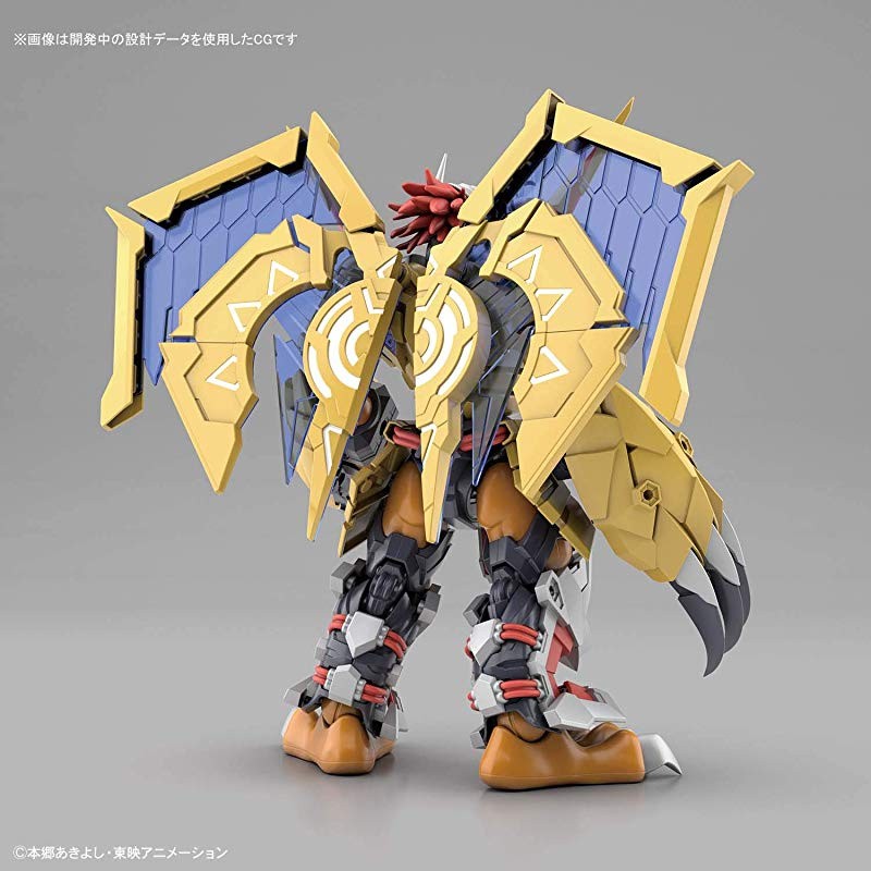BANDAI DIGIMON FIGURE RISE WARGREYMON AMPLIFIED MODEL KIT FIGURE