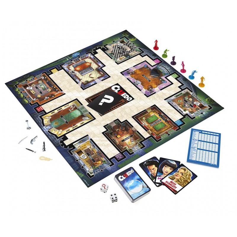 HASBRO CLUEDO - GIOCO DA TAVOLO ITALIANO
