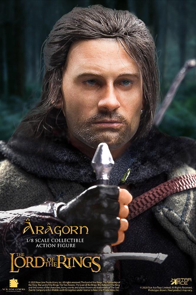 BUY LORD OF THE RINGS ARAGORN ACTION FIGURE STAR ACE