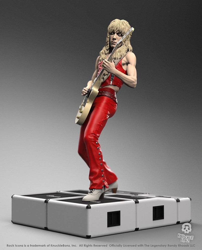 KNUCKLEBONZ ROCK ICONZ RANDY RHOADS III LIMITED EDITION STATUA FIGURE