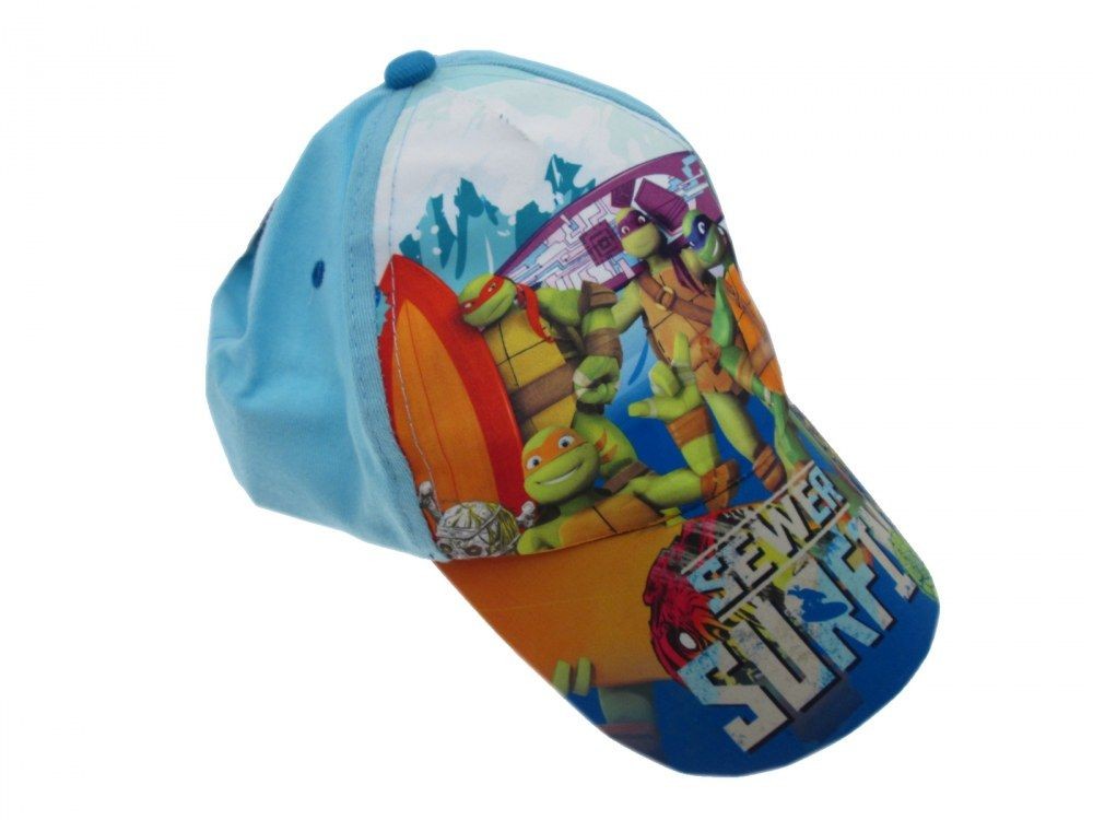 BUY CAPPELLO BASEBALL CAP TMNT TARTARUGHE NINJA SURFIN AZZURRO SIZE 54 CM