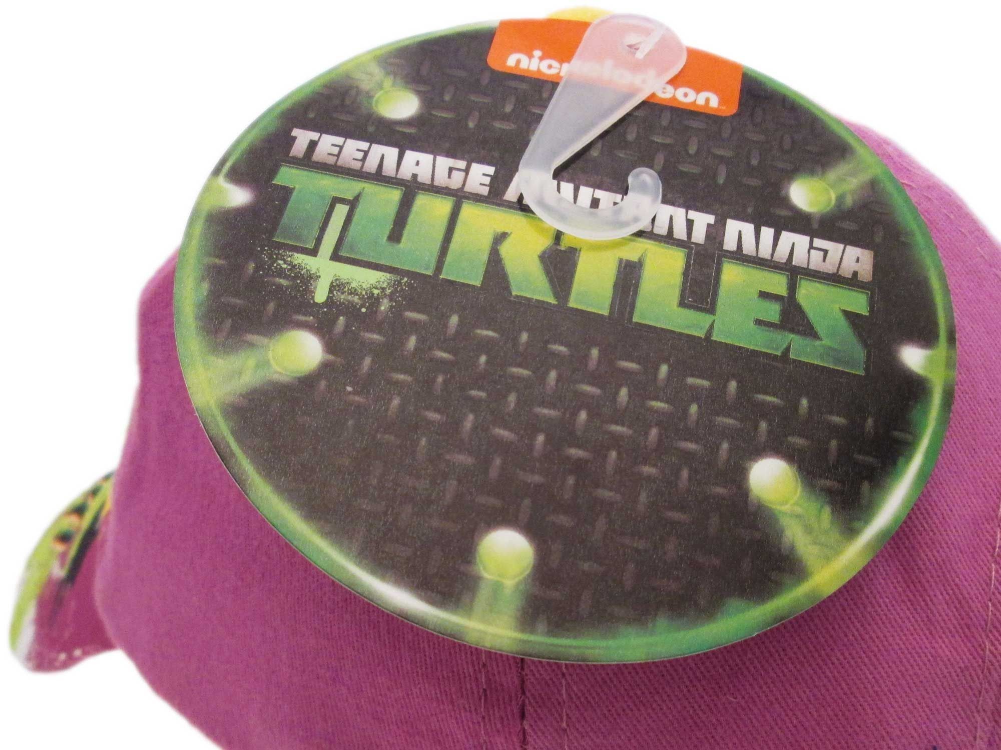 CAPPELLO BASEBALL CAP TMNT TARTARUGHE NINJA GREEN N GNARLY TAGLIA 54 CM