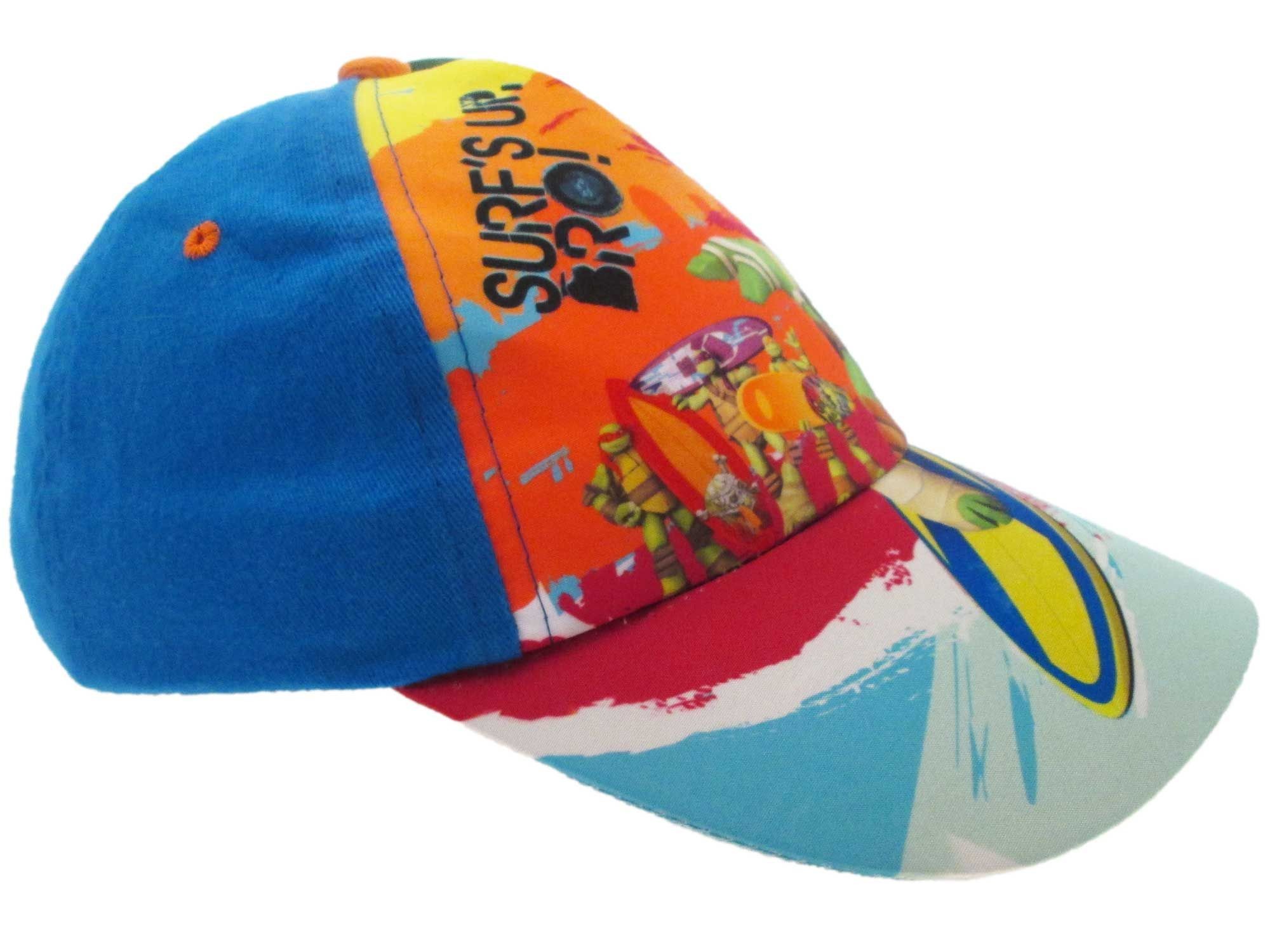 CAPPELLO BASEBALL CAP TMNT TARTARUGHE NINJA SURFS UP BRO TAGLIA 54 CM